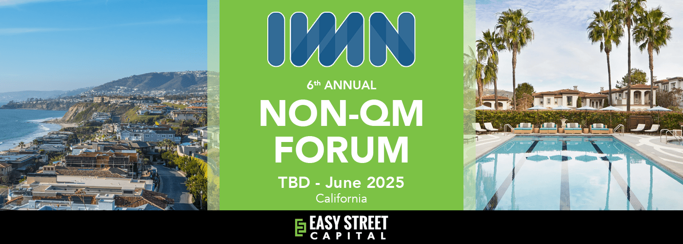 IMN Non-QM Forum 2025 - Easy Street Capital